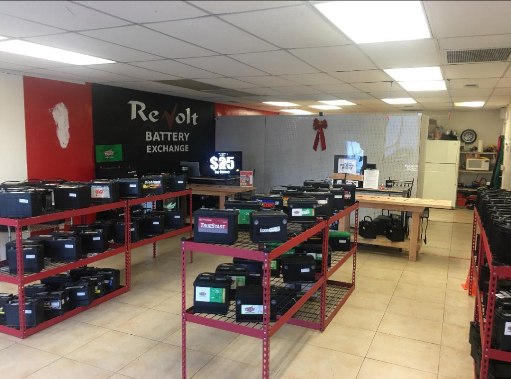 New ReVolt Battery Exchange used battery store in Sacramento! - ReVolt ...