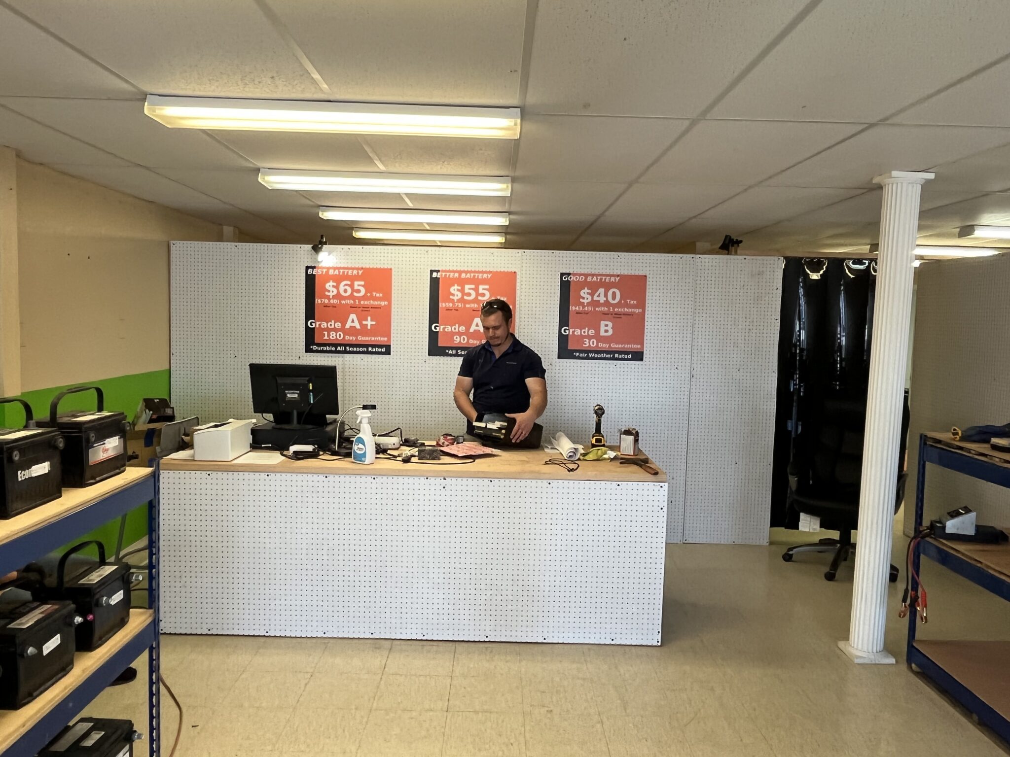 New ReVolt Battery Exchange used battery store in Oklahoma City ...